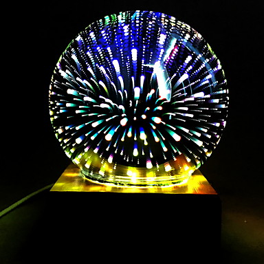 1pc LED Night Light Color-changing Creative / Cool